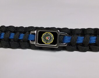 Thin Blue Line Department of Justice Federal Bureau of | Etsy