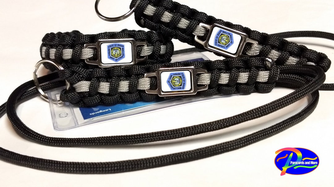 Thin Silver Line Idaho Department of Corrections IDOC Patch Paracord ...