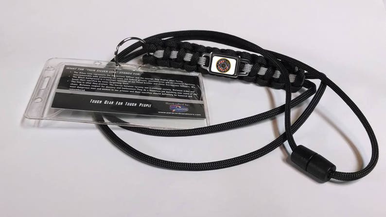 Thin Silver Line Indiana Department of Corrections IDOC Patch Paracord ...