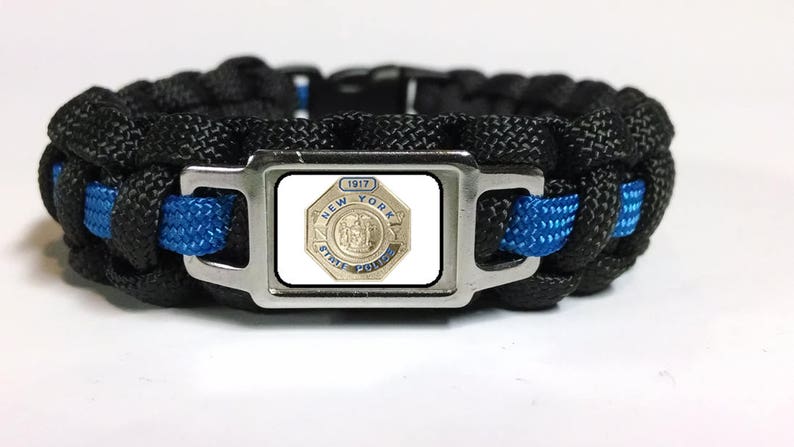 Thin Blue Line New York State Police NYSP Badge Patch Stetson - Etsy