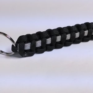 Thin Silver Line Corrections Correctional Officer Paracord Survival Key ...