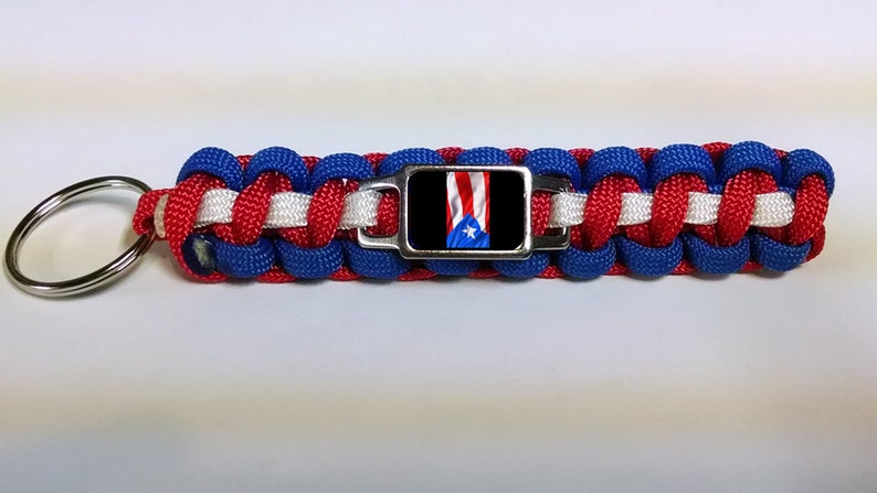 Patriotic Waving Puerto Rican Puerto Rico Flag Paracord - Etsy