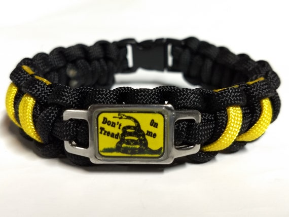 2nd Second Amendment Gadsden Flag Paracord Survival Bracelet | Etsy