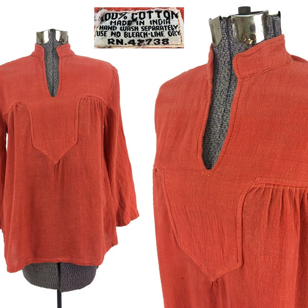 Gauze India Shirt - Etsy