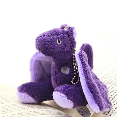 Purple Plush Baby Dragon - Etsy