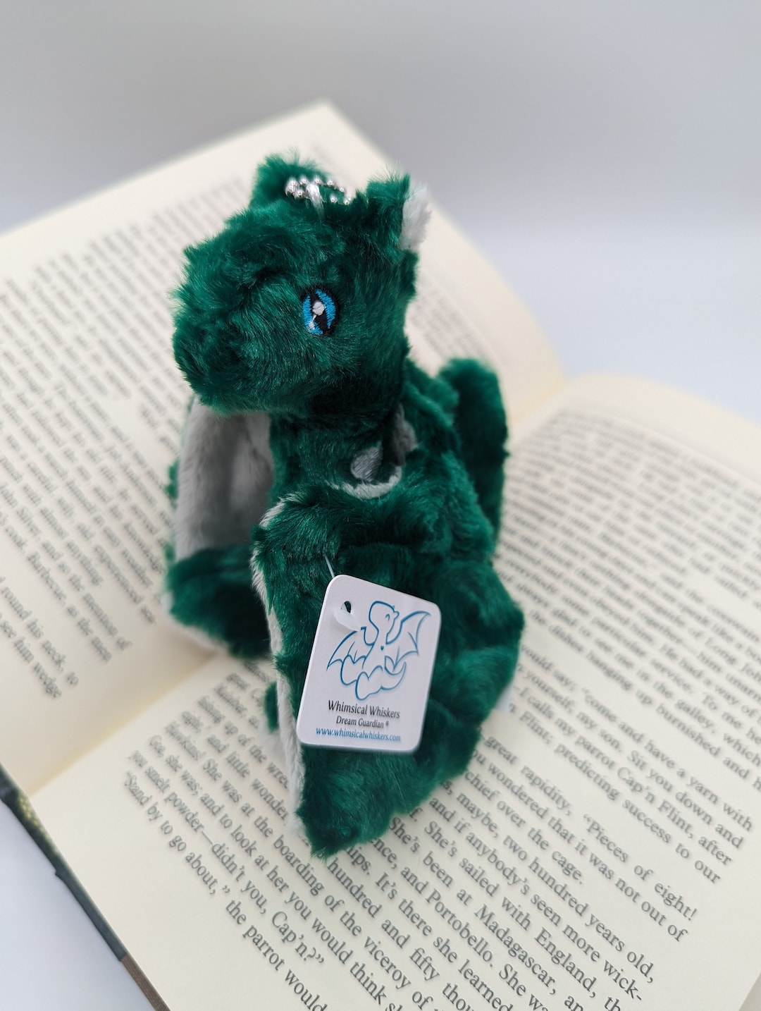 Tiny Green Dragon Plush Keychain, Mini Soft Animal Toy, Cuddly Toy Baby ...