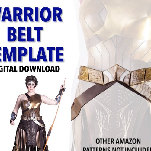 Amazon Warrior Boot Cover / Armor Pattern Digital Download - Etsy