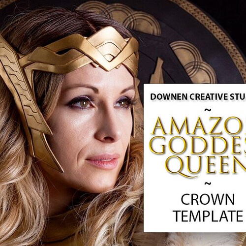 Amazon Queen Crown Template Digital Download - Etsy