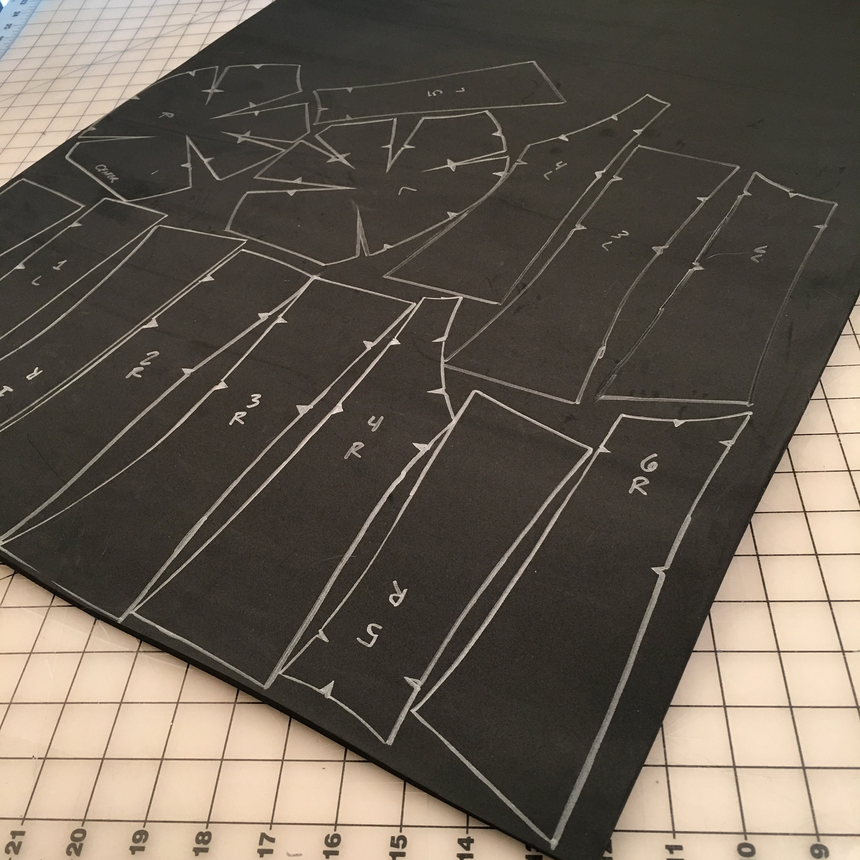 Foam Corset Template Digital Download - Etsy Australia