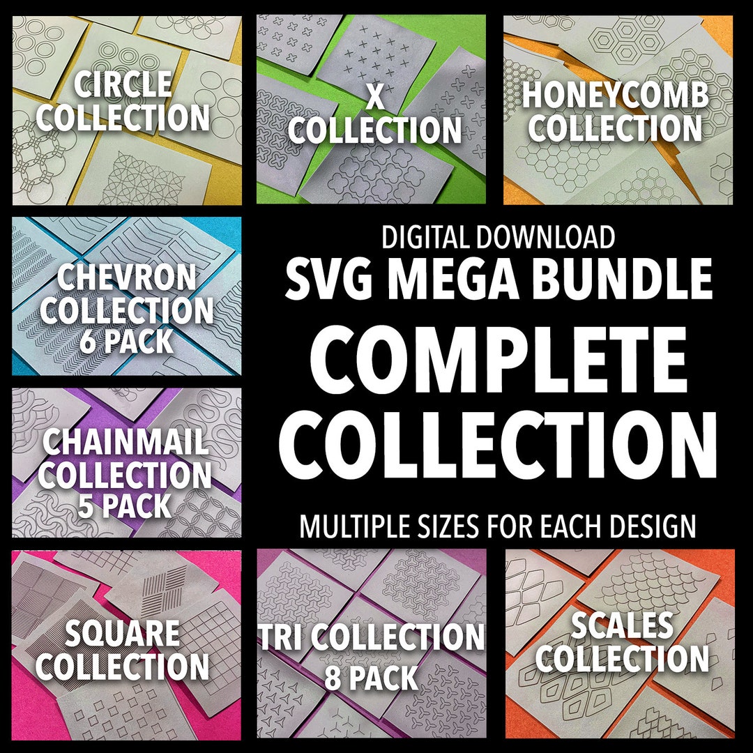66ct Complete Collection Pack + BONUS Free Design - SVG Files - Etsy