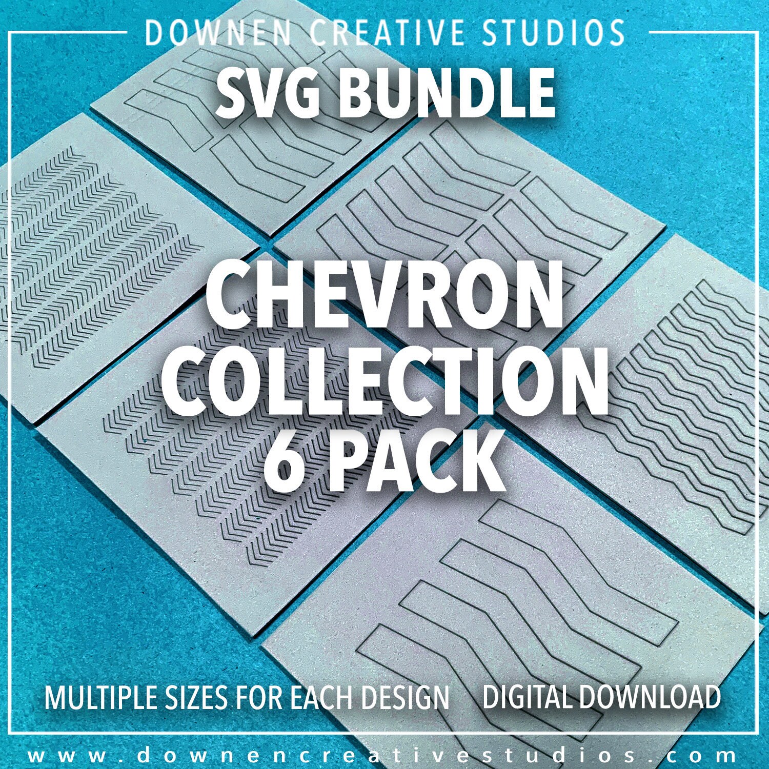 Vector 6 Pack Chevron SVG Files - Etsy