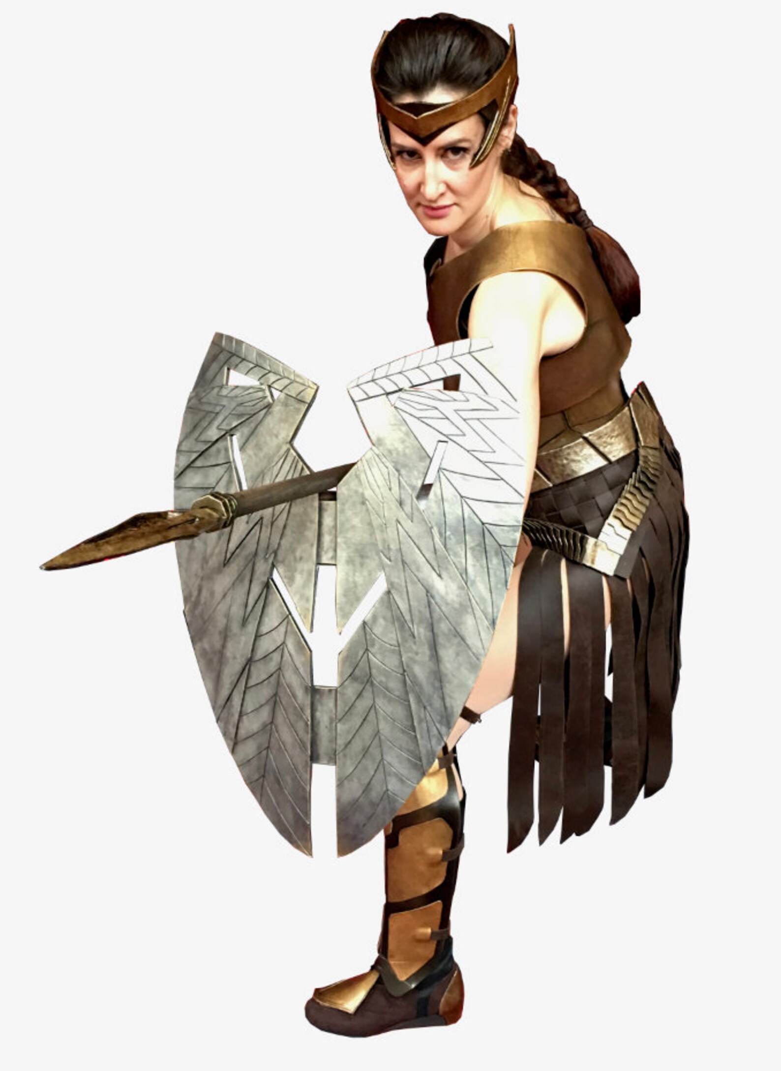 Amazon Warrior Leaf Shield Pattern - Digital Download - Etsy