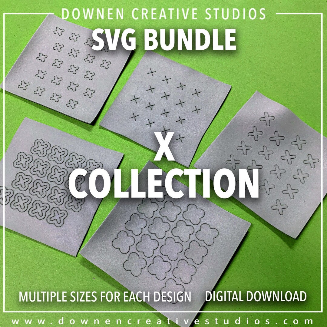 Vector 5 Pack X SVG Files - Etsy