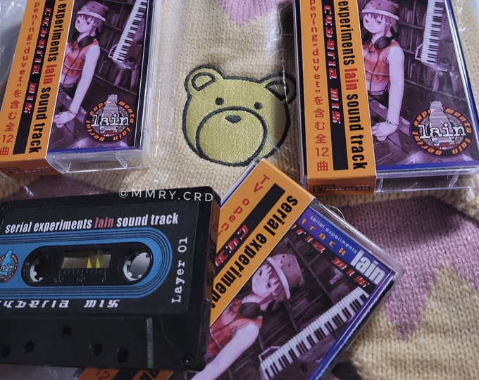 Serial Experiments Lain Sound Track Cyberia Mix Cassette Tape - Etsy