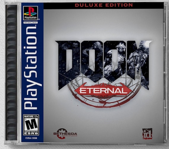DOOM Eternal PS4 Custom PS1 Inspired Case | Etsy