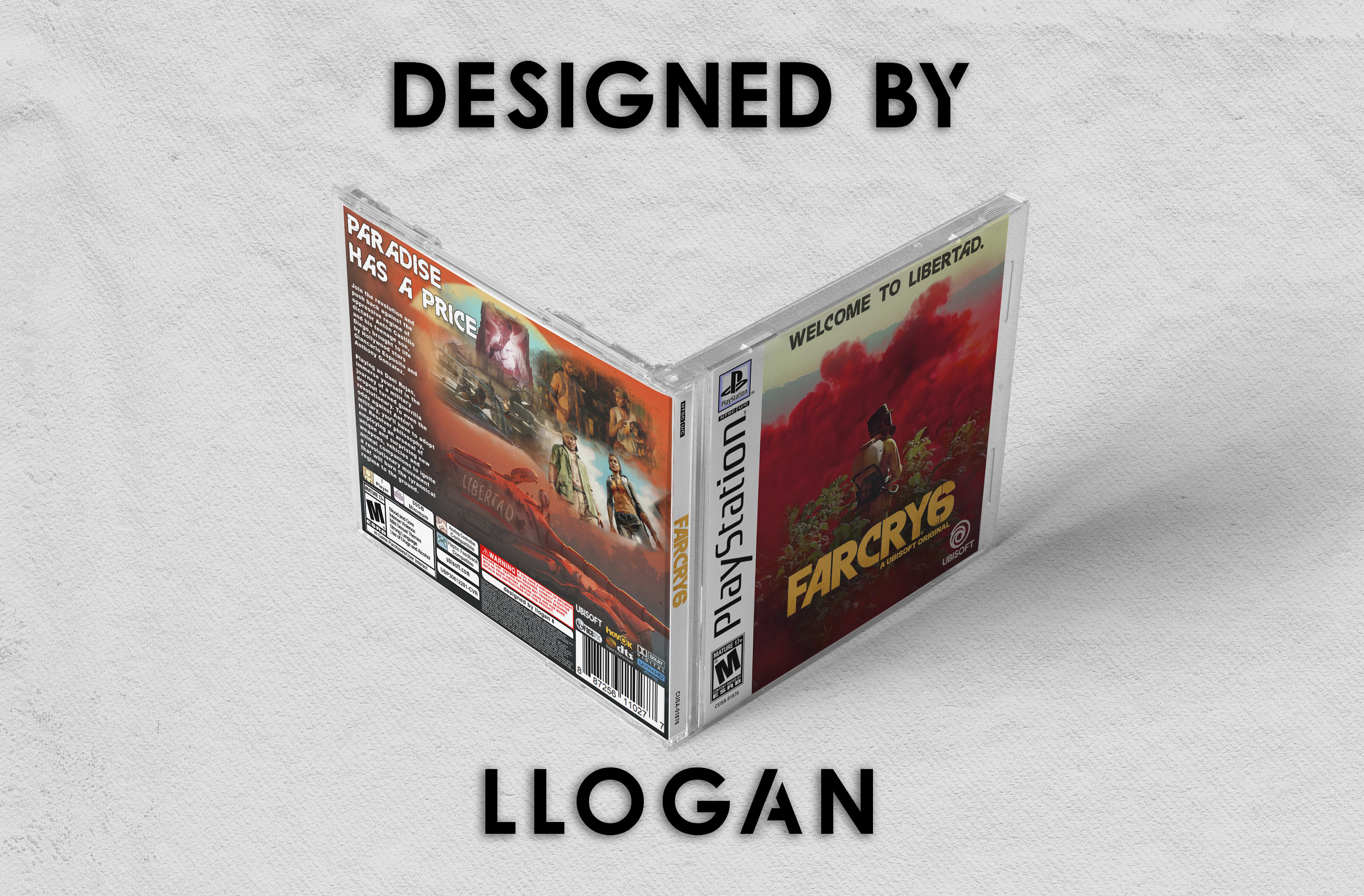 Far Cry 6 PS5 Custom PS1 Inspired Case - Etsy