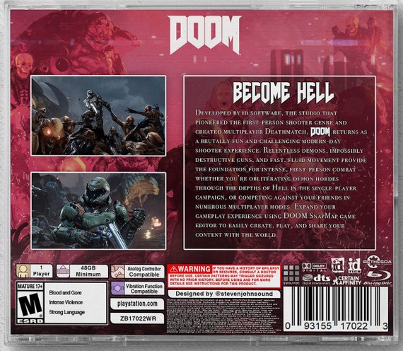 Doom Custom Playstation Edition