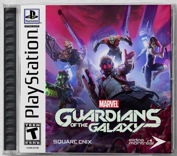 Marvel's Guardian's of the Galaxy PS5 Custom PS1 - Etsy