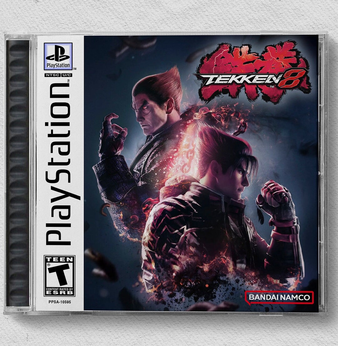 Tekken 8 (PS5) Custom PS1 Inspired Case - Etsy