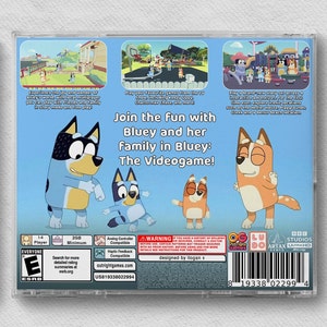 Bluey: the Videogame (PS5) Custom PS1 Inspired Case - Etsy Australia