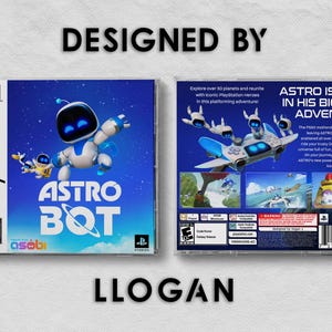Astro Bot (PS5) Custom PS1 Inspired Case - Etsy