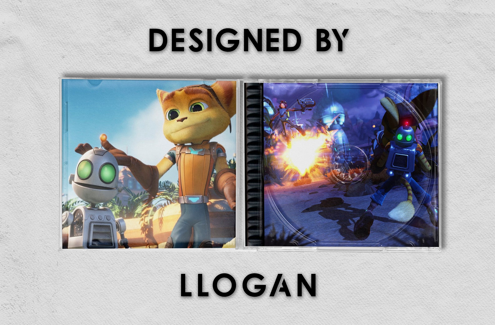 Ratchet and Clank PS4 Custom PS1 Inspired Case - Etsy