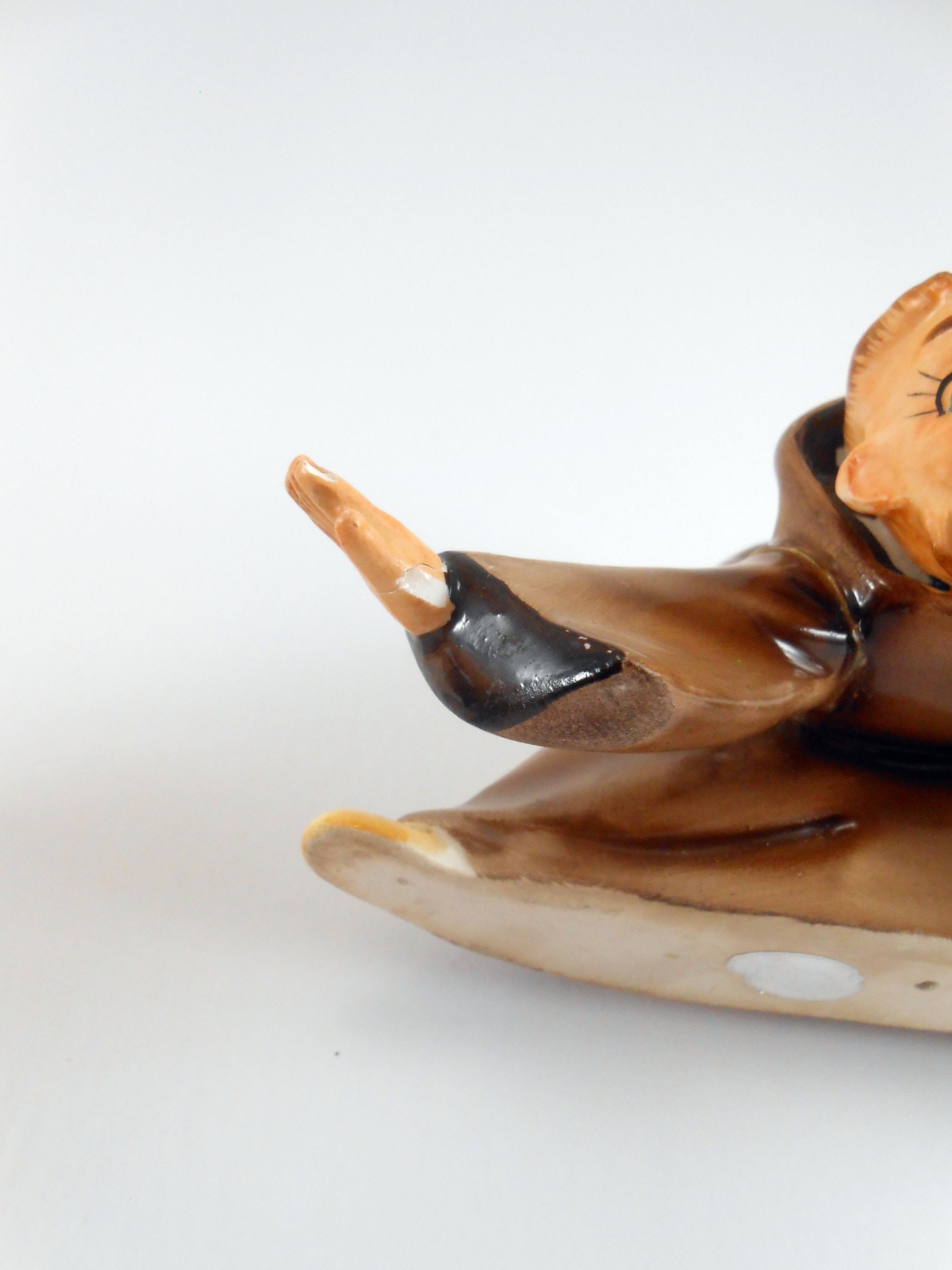 Baseball Figurines, Baseball Monk, Vintage Figurines, 1950s Napco ...