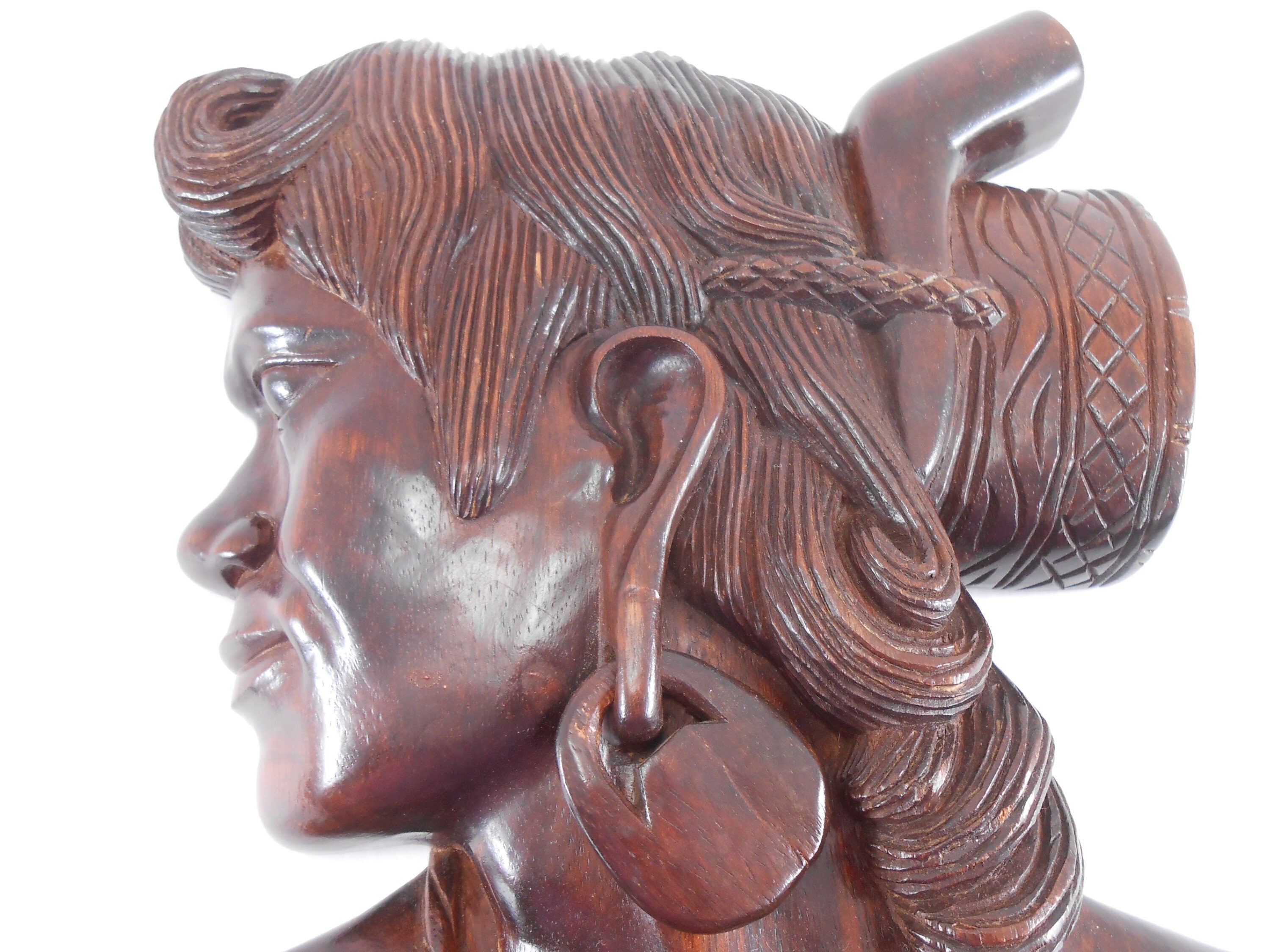 Igorot Tribe, Wall Plaque, Carved Wood, Hanging Wall Decor, Philippine ...