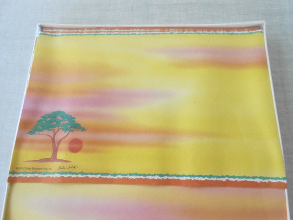 Vintage Writing Stationery Set Matching Envelope True Friend - Etsy