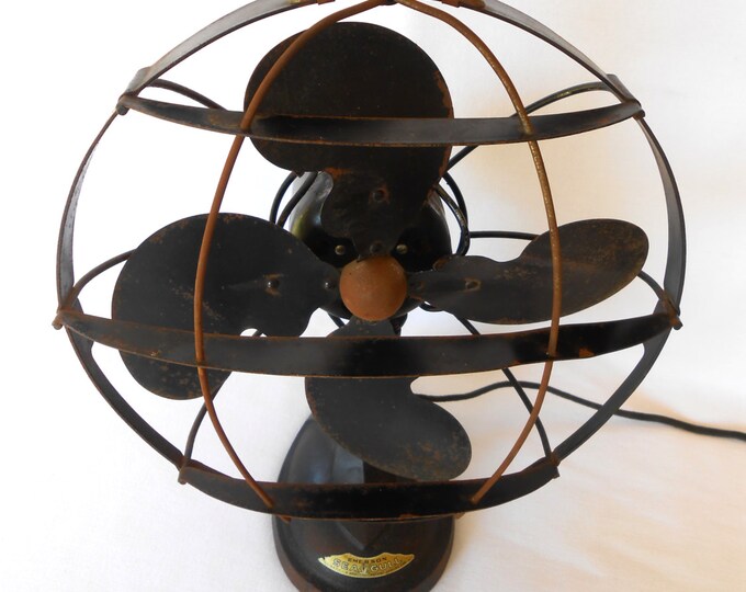 1934 Emerson Sea Gull Electric Fan Industrial Art Deco - Etsy