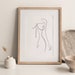Woman Body Line Art, Female One Line Drawing Printable, Abstract Body ...