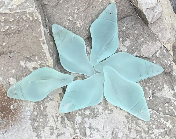 Sea Glass, Seaglass, Beach Glass Beads (recycled Glass) - Frosted Sea ...