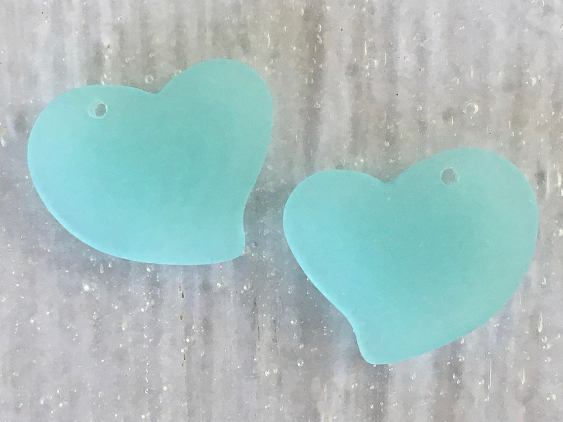 1 Pc. - 30mm (1 1/4") Large Cultured Sea Glass (seaglass) Beach Glass ...