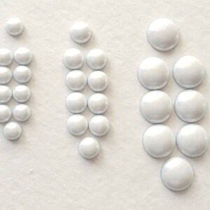 5mm Round Dome Hot Fix hotfix Studs Soft Rose Pink Flat - Etsy