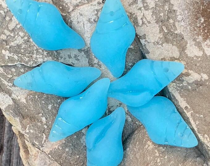 Sea Glass, Seaglass, Beach Glass Beads (recycled Glass) - Frosted ...