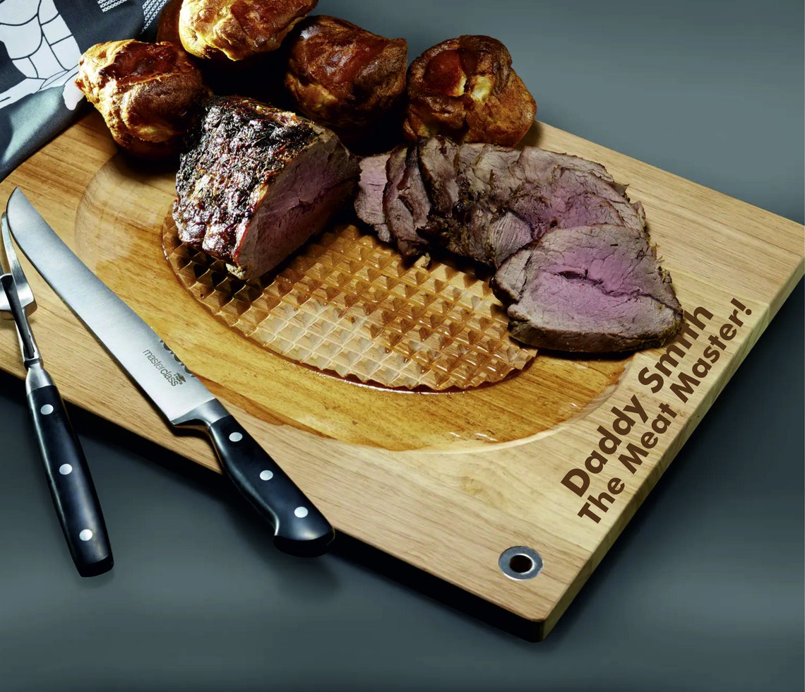 Personalised Meat Carving Board - Etsy