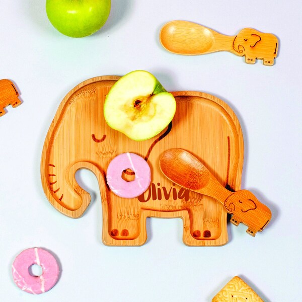 Elephant Plate - Etsy