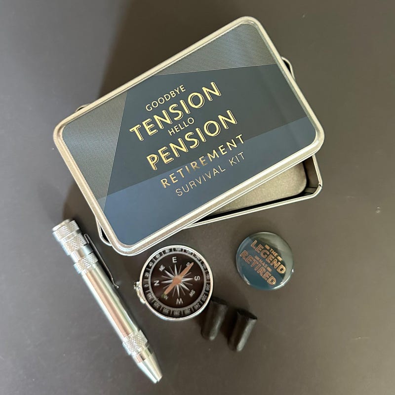 Retirement Survival Kit - Etsy