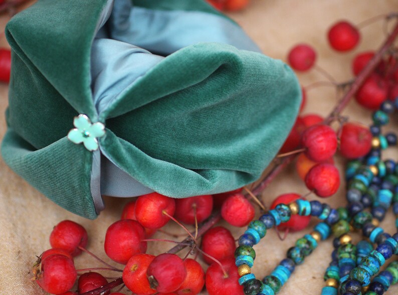 Powder Blue Velvet Half Hat Headband Headpiece Vintage 30s 20s - Etsy