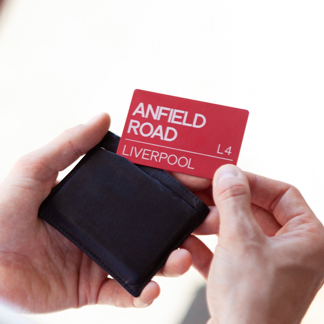 Personalised Sports Team Wallet Card Keepsake Football Gifts - Etsy