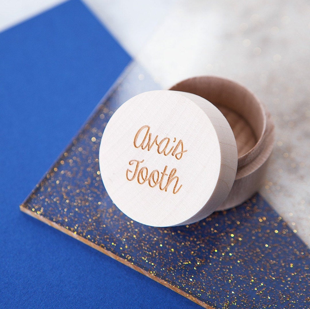 Personalised Tooth Fairy Keepsake Box My First Tooth Tooth - Etsy