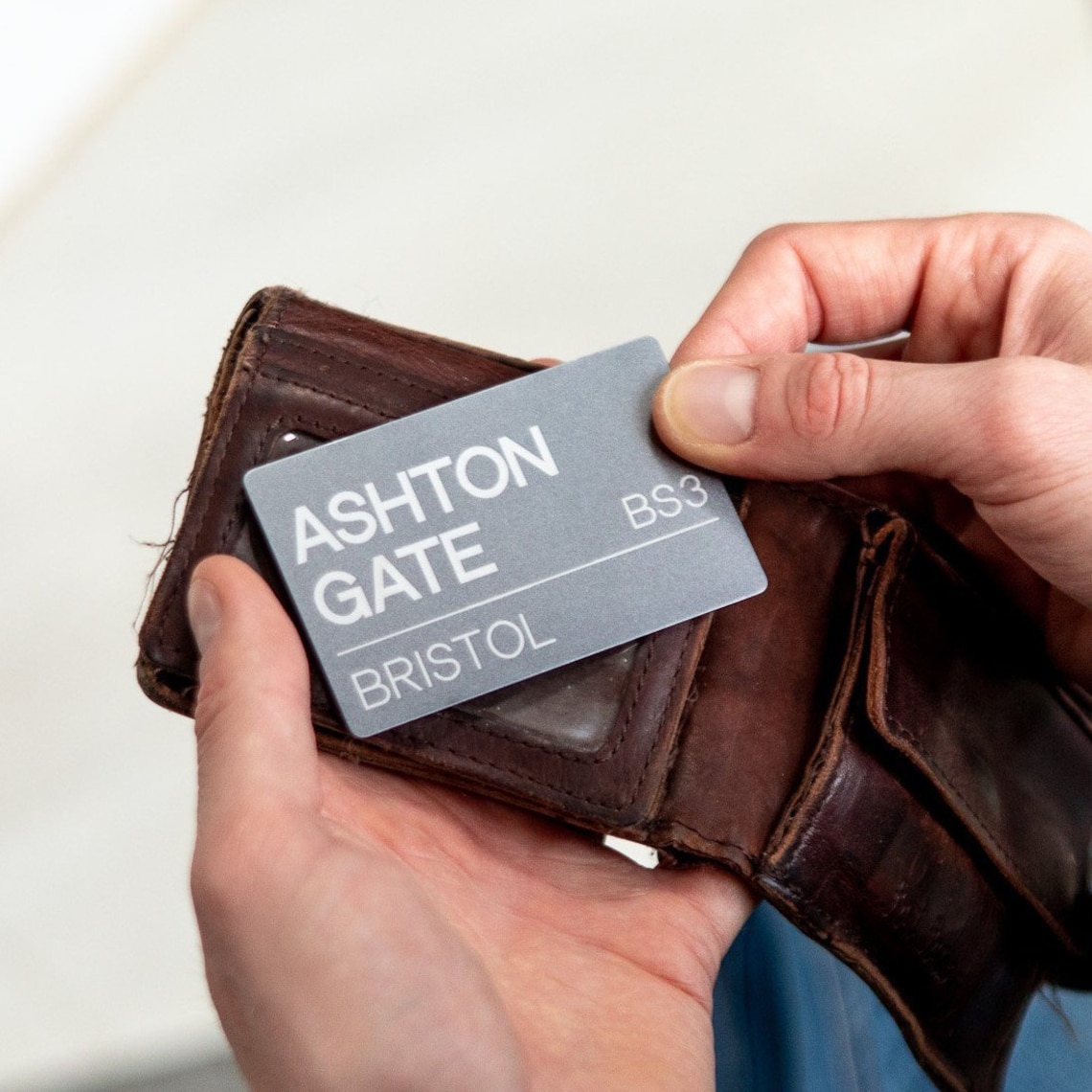 Personalised Sports Team Wallet Card Keepsake Football Gifts | Etsy