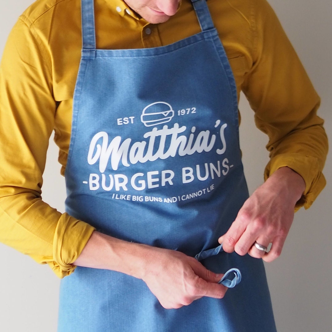 Personalised Barbecue Apron Personalized Aprons Custom Chef Gift for ...