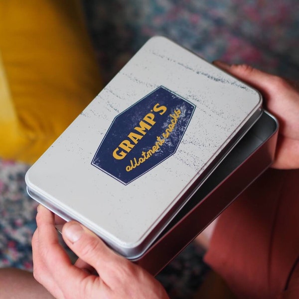 Tin Lunch Box - Etsy