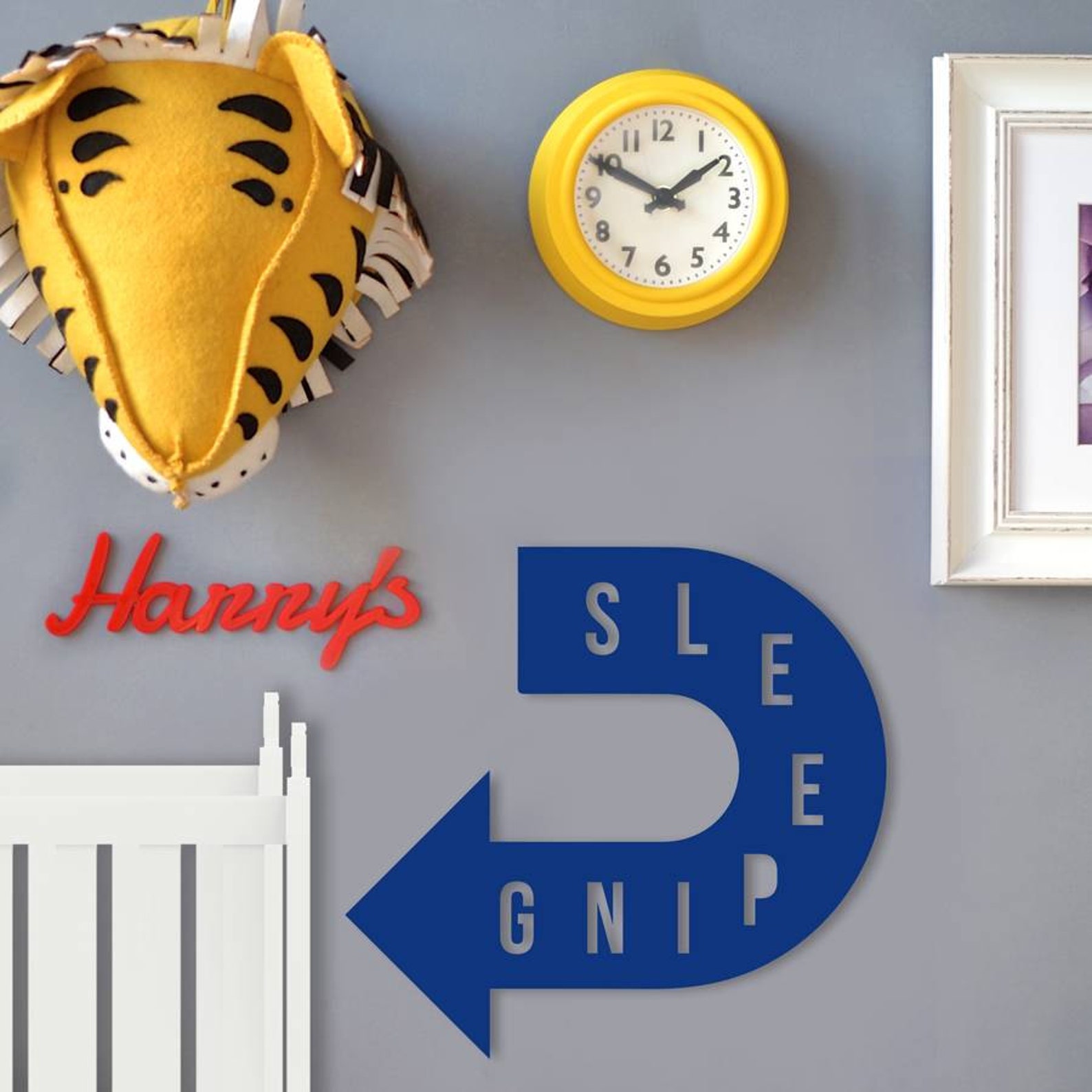 Personalised 'who's Sleeping' Custom Nursery Sign - Etsy
