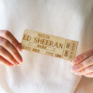 Personalised Gift Experience Token Voucher Gift Voucher - Etsy UK