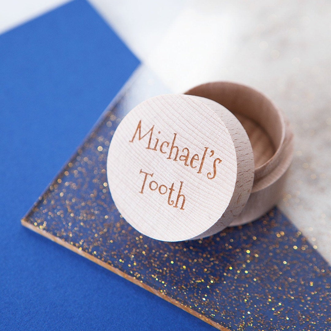 Personalised Tooth Box My First Tooth Tooth Fairy Box - Etsy
