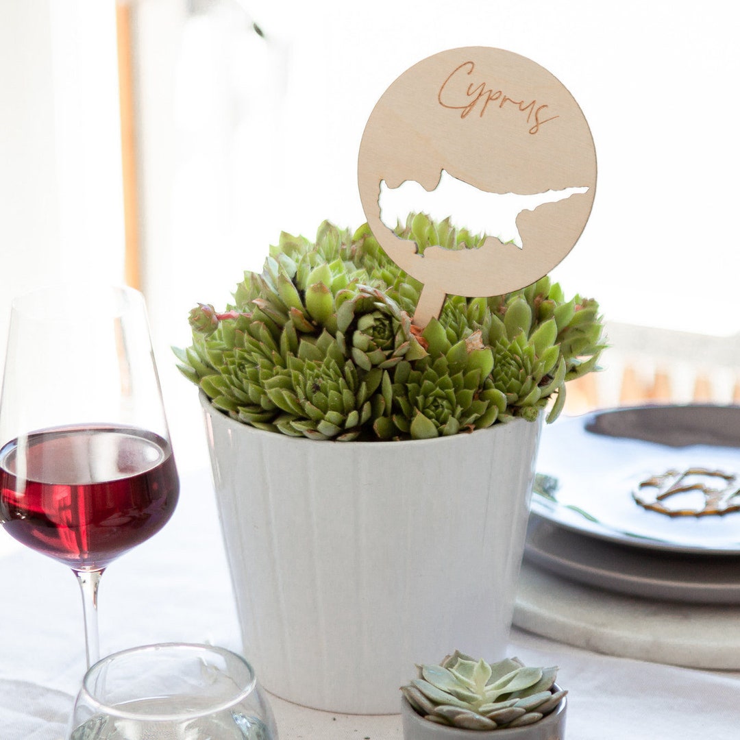 Personalised Map Wedding Table Names Wedding Centrepiece Map Table Plan ...