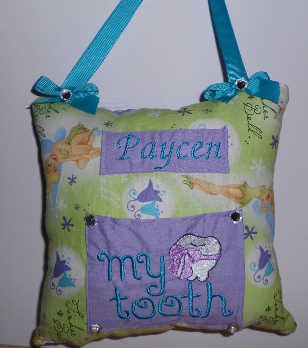 Tinkerbell Tooth Fairy Pillow - Etsy