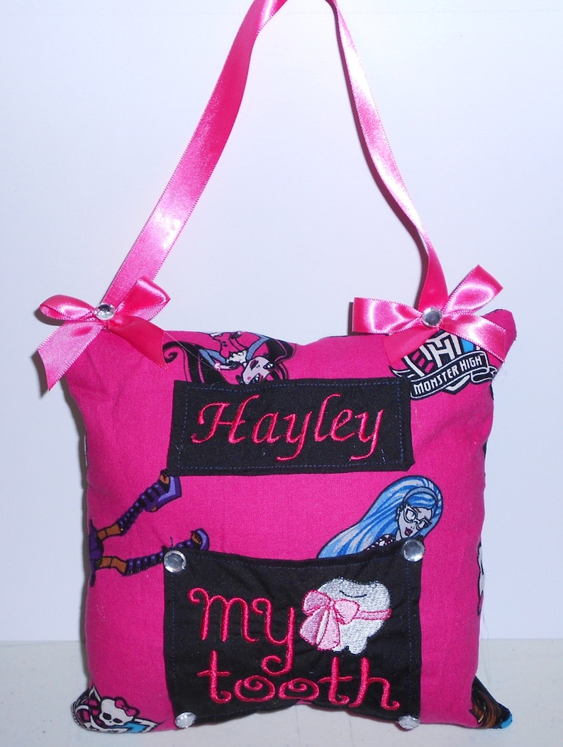 Monster High Tooth Fairy Pillow - Etsy